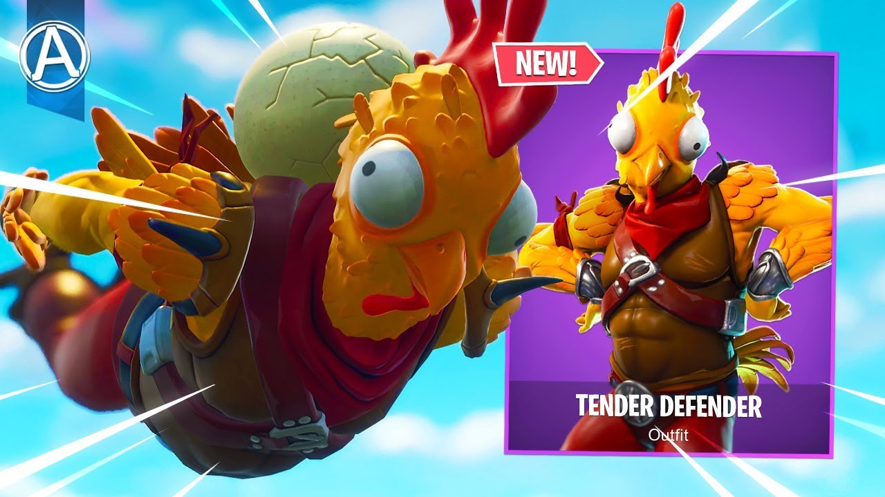 Pro Console Player // NEW "TENDER DEFENDER" SKIN // 1400+ Wins ...