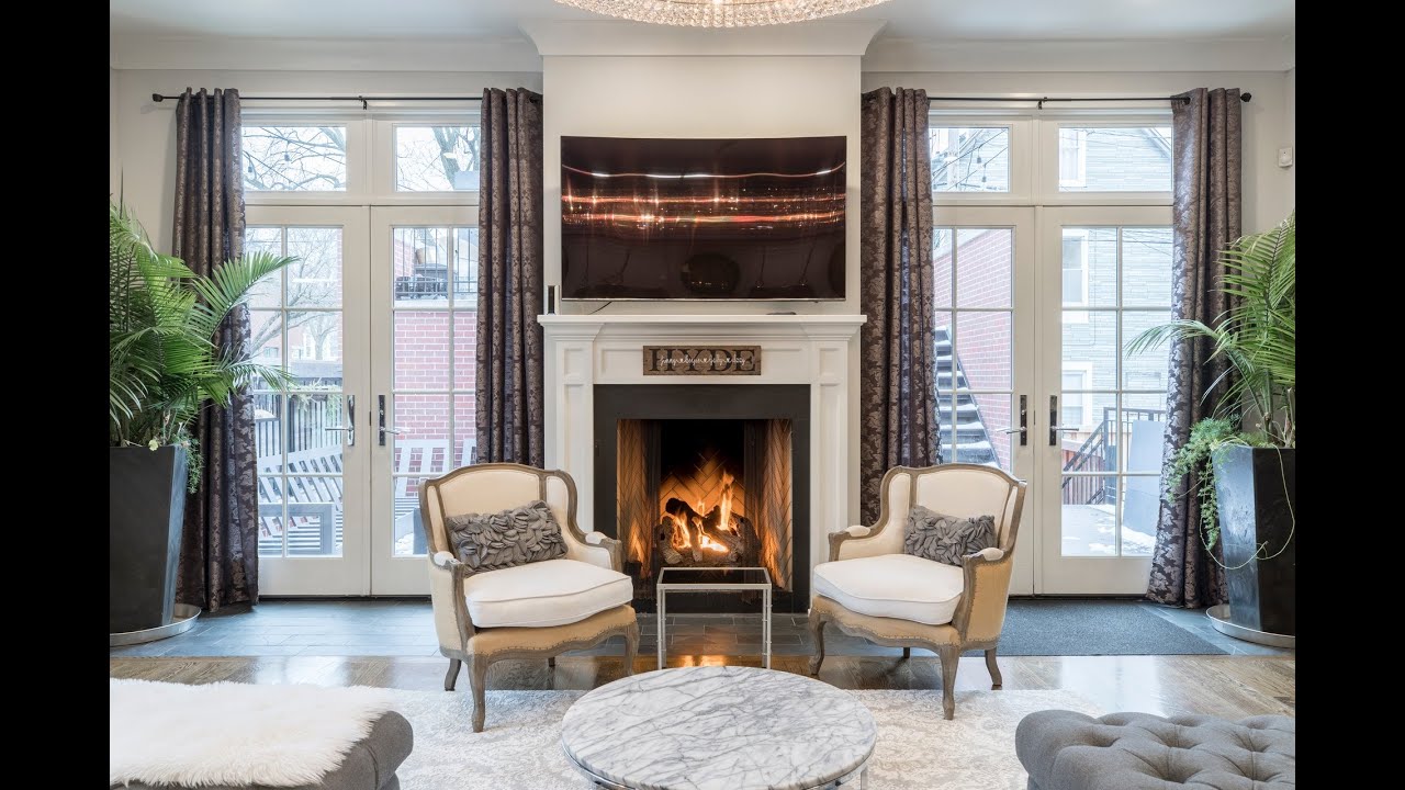 Romantic evening by the fireplace - YouTube