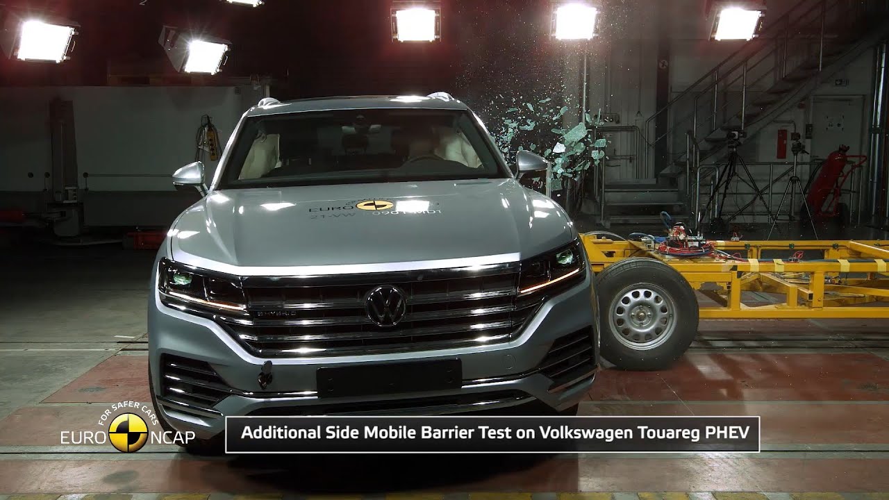 VW Touareg 2018 - Crash & Safety Tests Update 2021 - YouTube