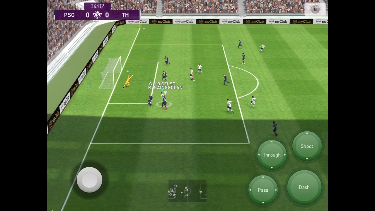 PES Gameplay Friendly Match - YouTube