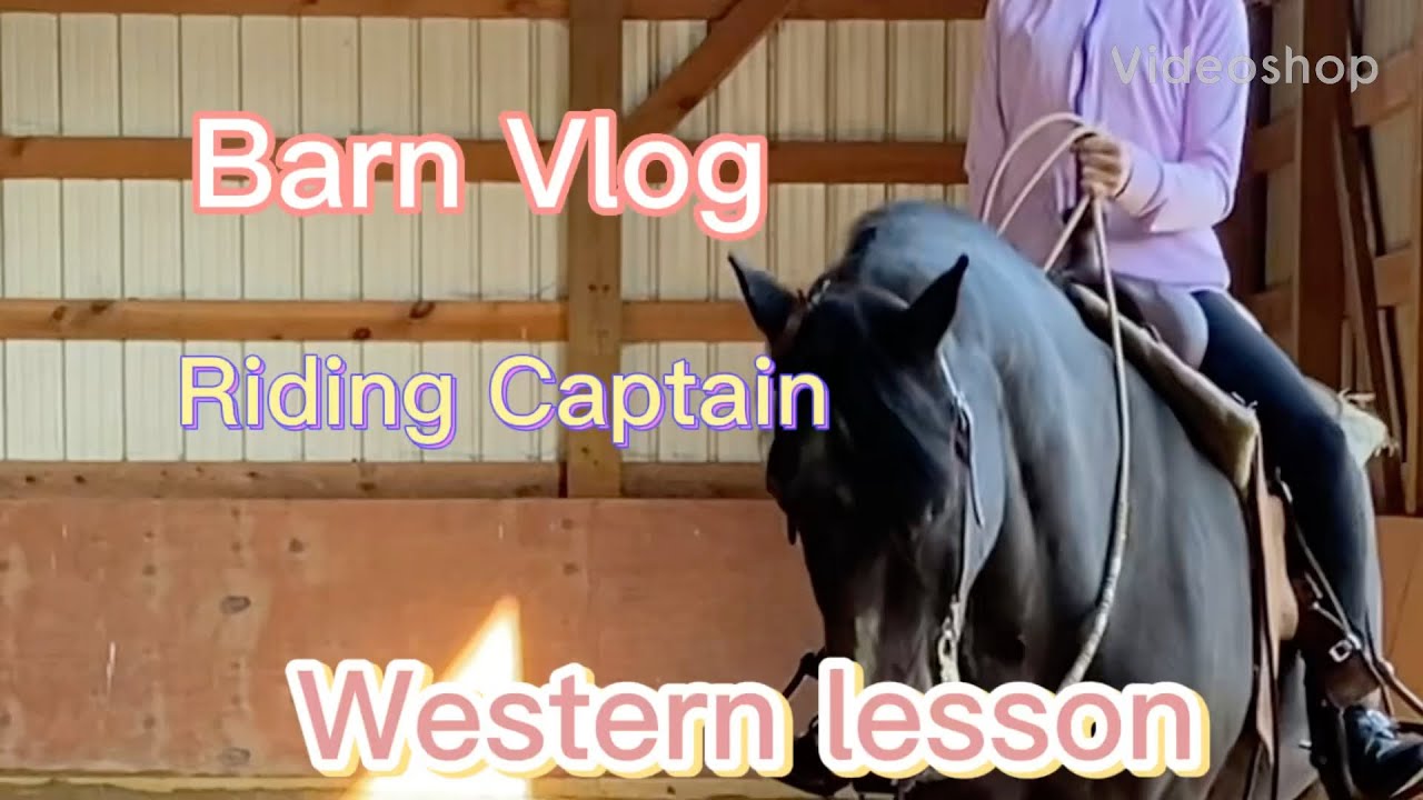 ~Barn VLOG~ riding captain - YouTube