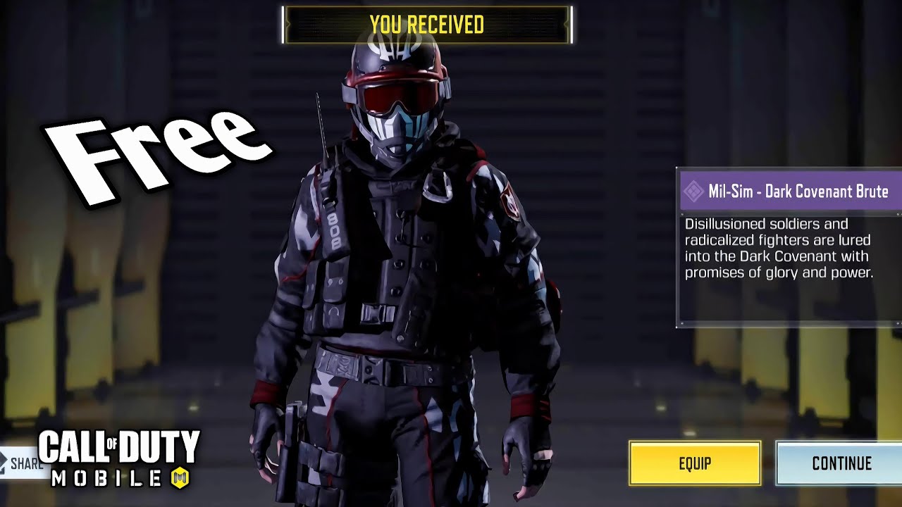 Epic Mil-Sim Dark Covenant Beute COD Mobile - YouTube