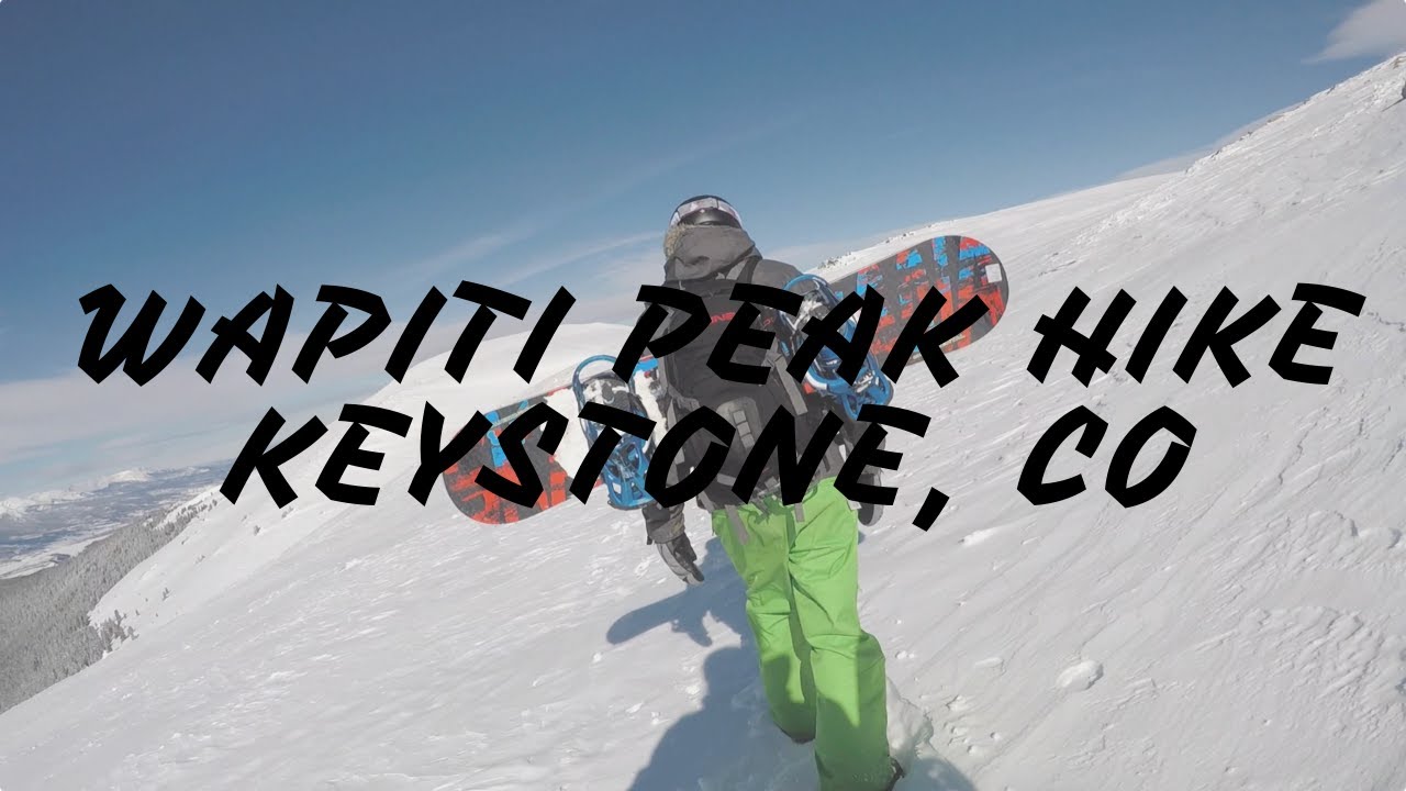 Wapiti Peak Hike at Keystone Mountain in Colorado (Keystone North Bowl ...