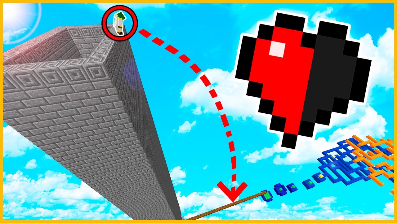 99,9% IMPOSIBLE HACER ESTO CON MEDIO CORAZÓN (Mapas de Minecraft) - YouTube