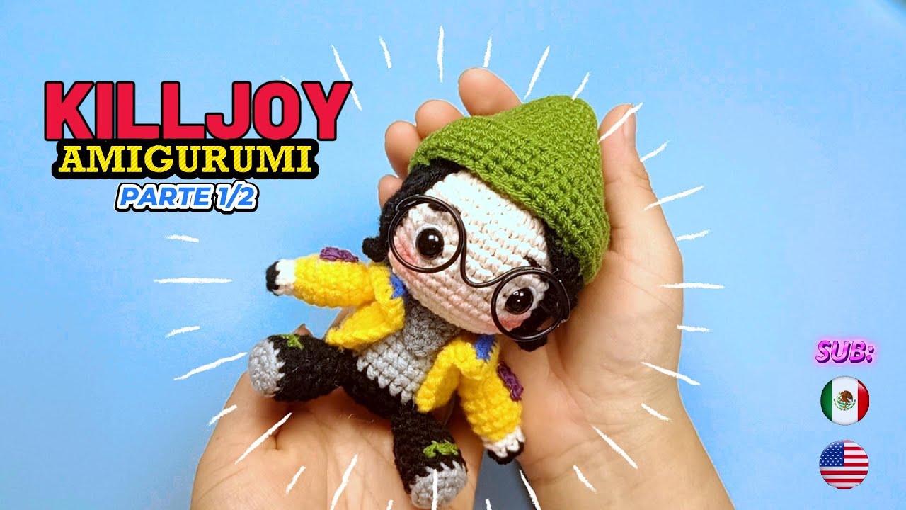 KILLJOY VALORANT AMIGURUMI-PARTE 1- SUB ESP/ENG - YouTube