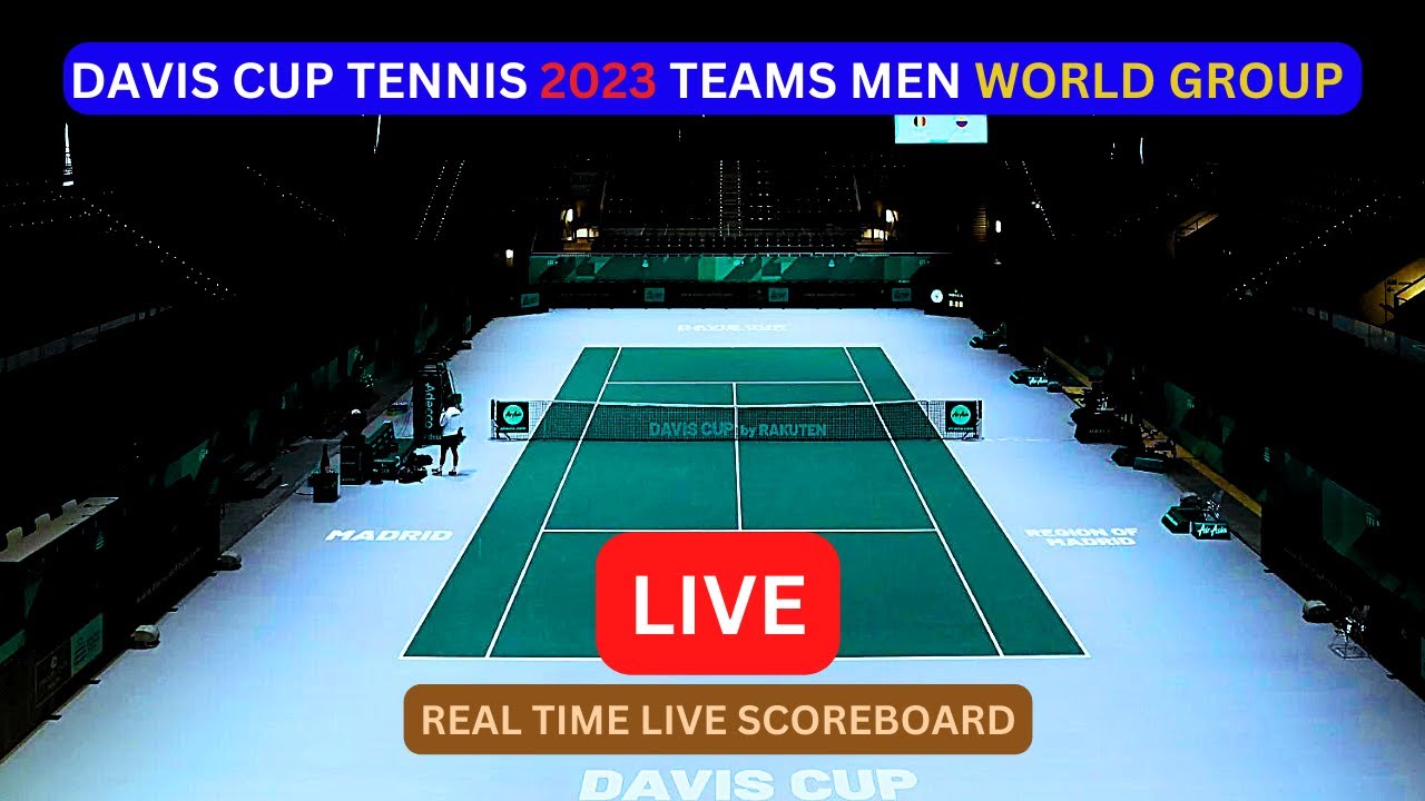 2023 Davis Cup Tennis LIVE Score UPDATE Today Tennis Teams - Men World ...