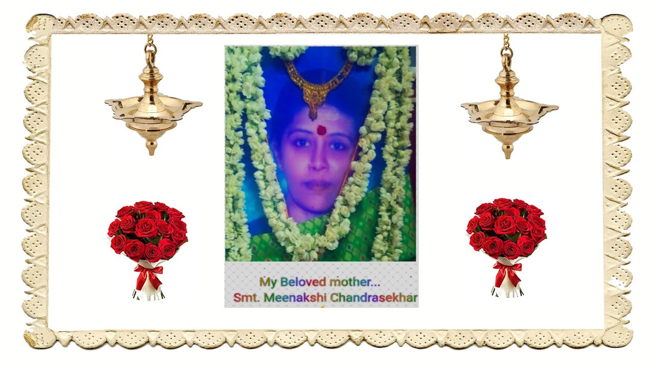 Tribute to my beloved mother - YouTube