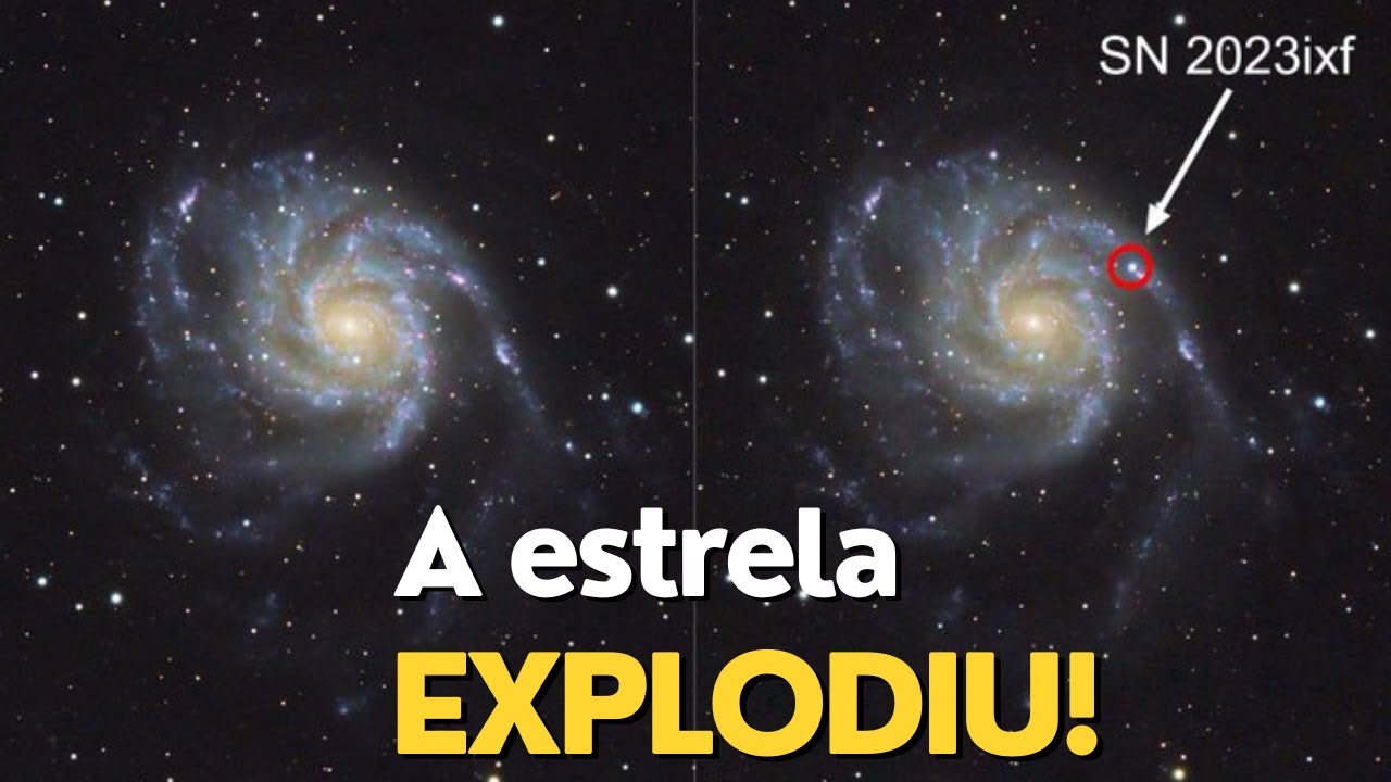 Astrônomos registram a espetacular explosão de uma estrela! - YouTube