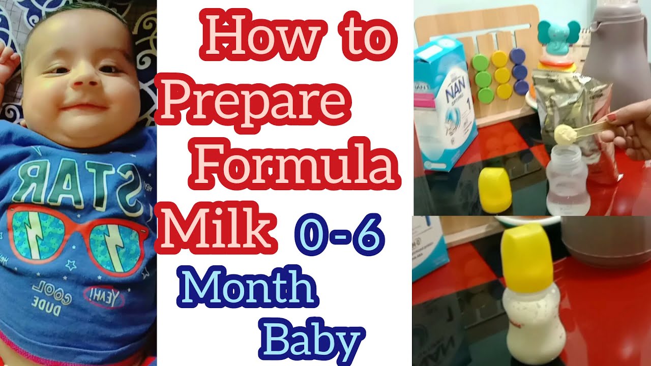 How To Make Formula Milk/Formula Milk banane ka tariqa/Formula Milk for ...