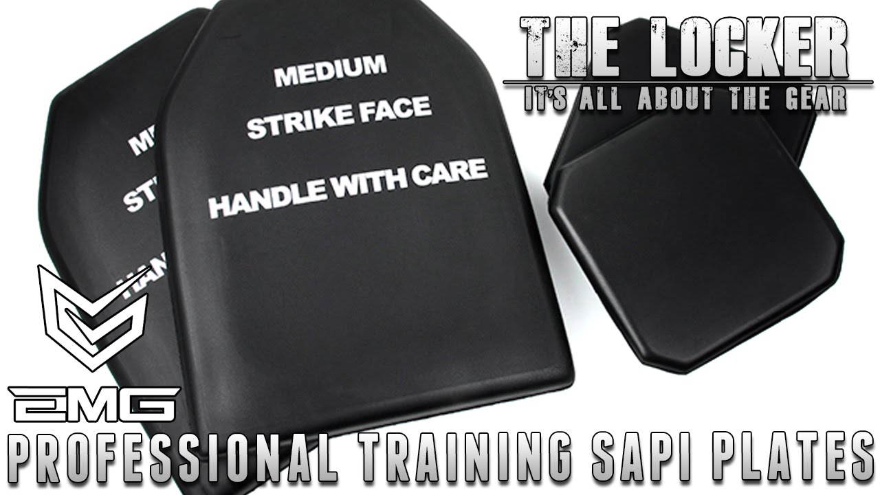 EMG Professional Training SAPI Plate Set [The Locker] Airsoft Evike.com ...