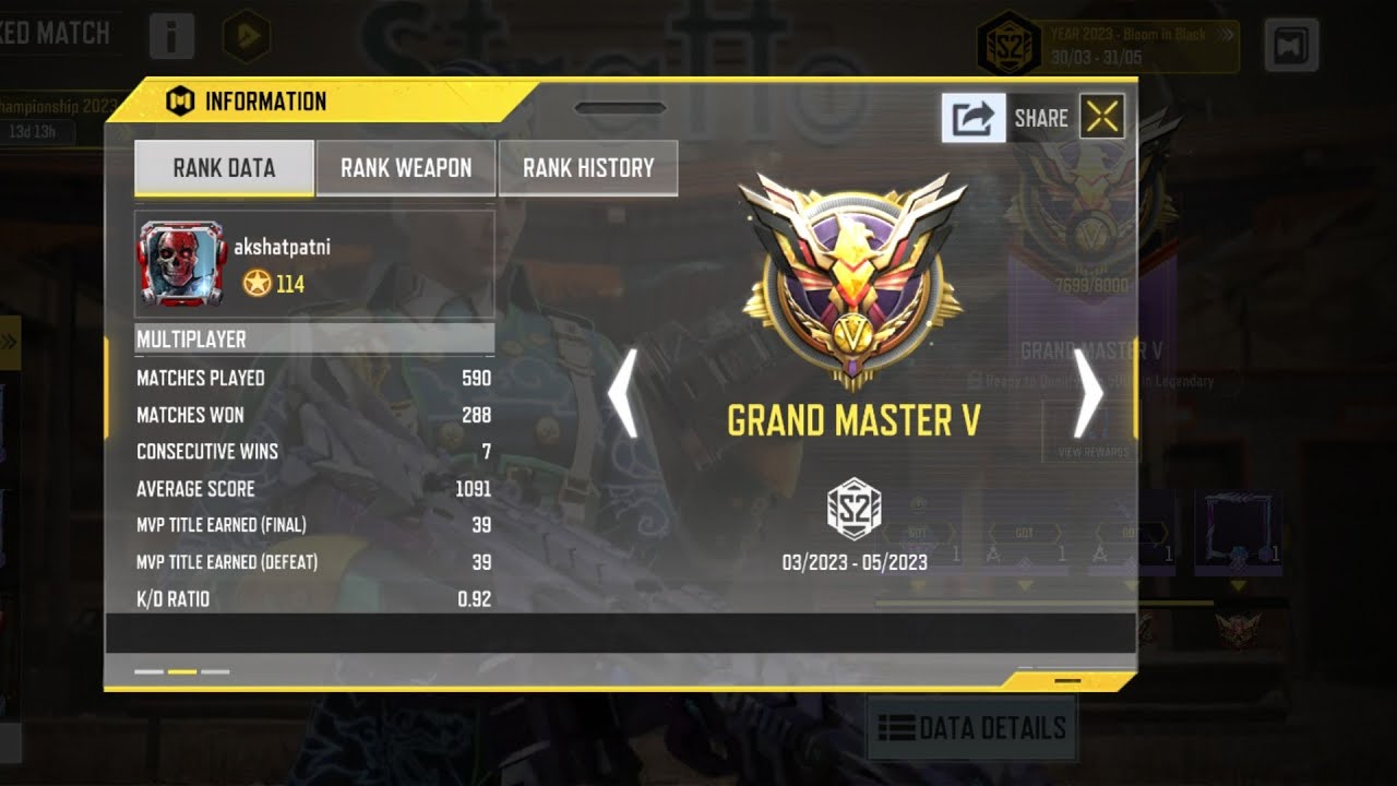 grandmaster 5 God - YouTube