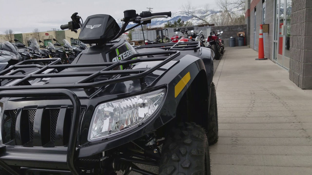 2018 Textron Alterra 700 VLX - Black - YouTube