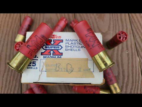 Pattern Testing My Grandfather's Geese Handloads From The 80s! 12 Gauge ...