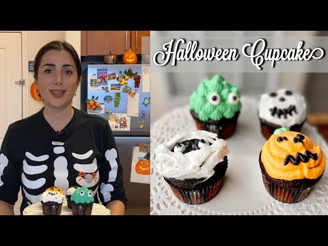 Uşaqların sevə-sevə yeyecəyi Halloween Cupcake ləri | Halloween Cupcakes