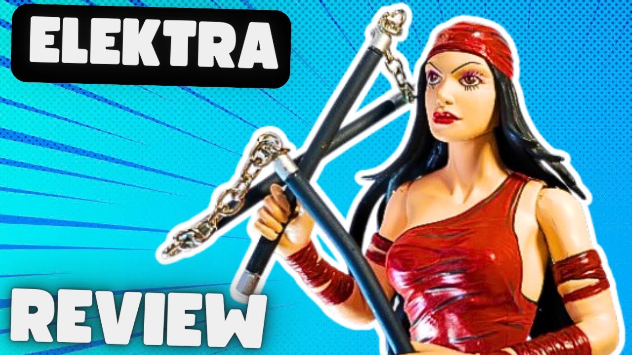Marvel Comics Elektra - Marvel Select Elektra Review - YouTube