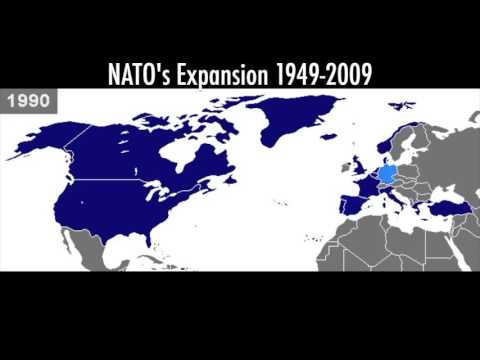 NATO Expansion 1949 - 2009: The U.S. Empire Is The Aggressor - YouTube