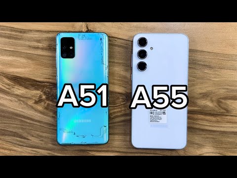 Samsung Galaxy A51 vs Samsung Galaxy A55