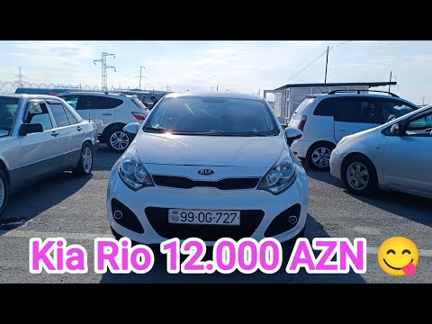 Kia Rio 2012 mator 1.1 turbo dizel.Qiymeti 12.000 AZN.Sumqayit maşın bazarı #masinbazari 