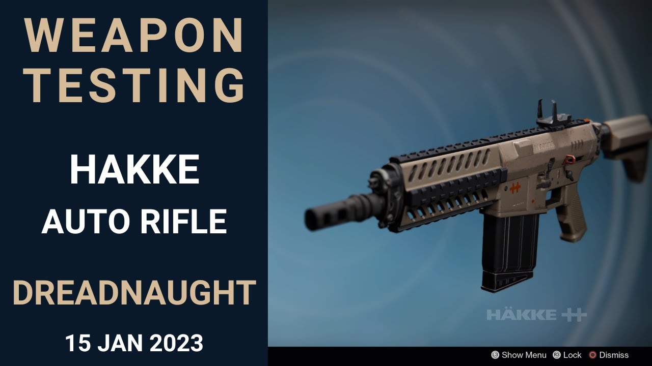 Destiny 1 - Weapon Testing - Hakke Auto Rifle against Cabal ...