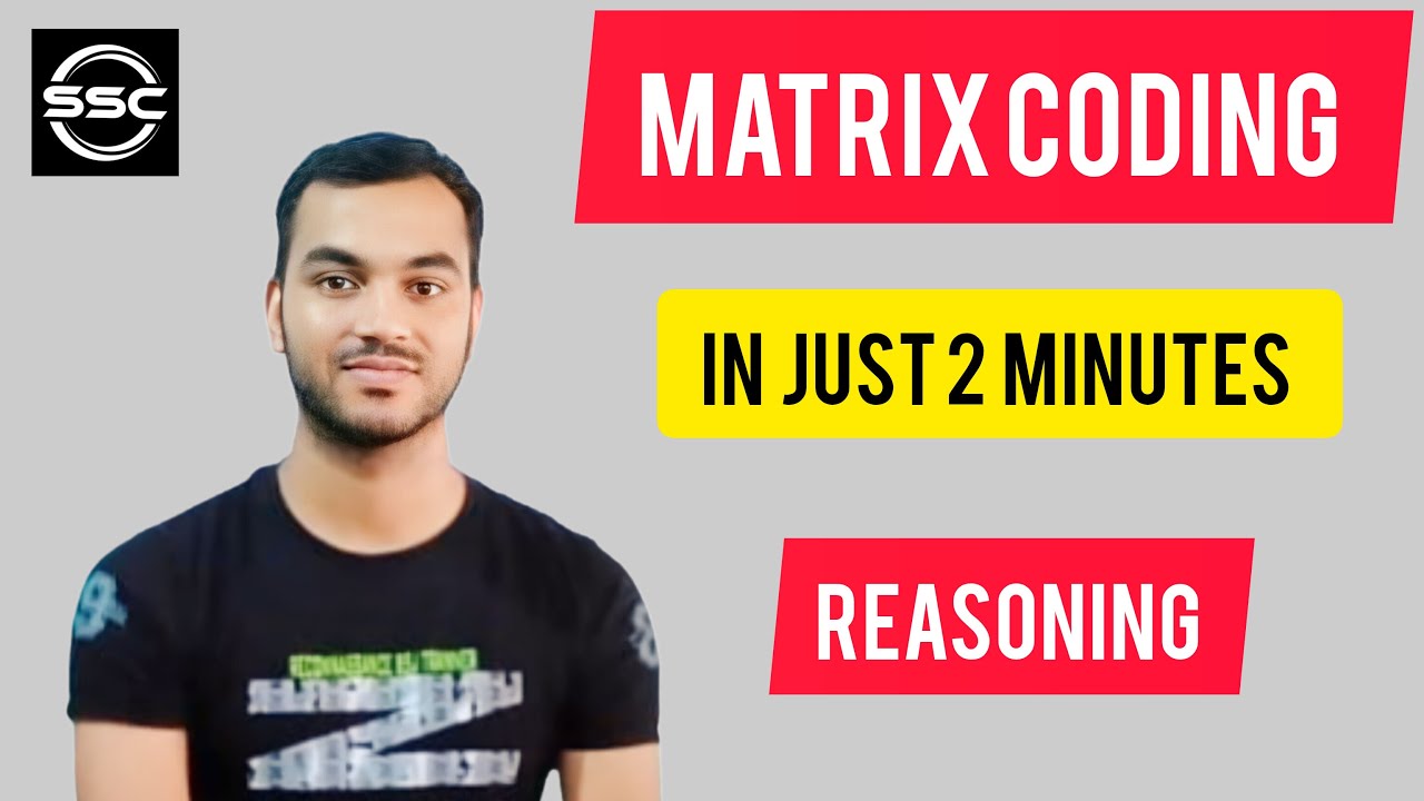 GI // MATRIX CODING #reasoning #railway #rpf #wbp #education #ssc # ...