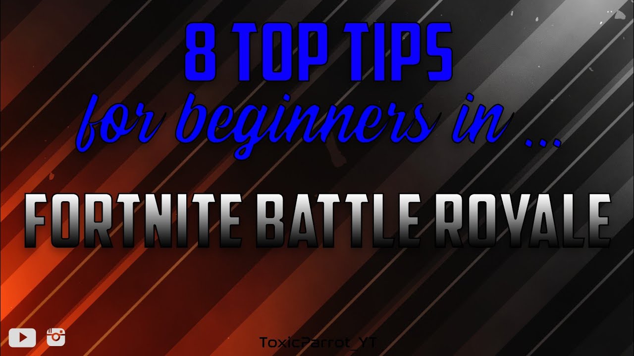 *TOP TIPS* for BEGINNERS in Fortnite! - YouTube
