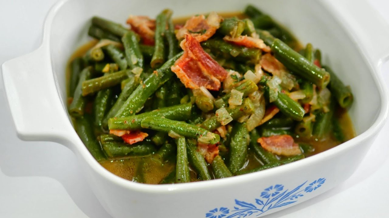 Green Beans with Bohnenkraut, German Green Beans - YouTube