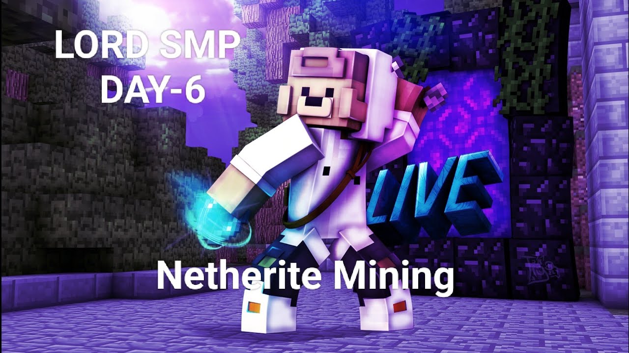 Minecraft ||LORD SMP|| Day-6 Making A God Armour #minecraft#youtubelive ...