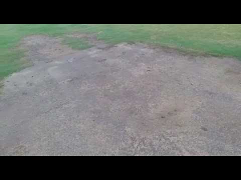 How to dry cricket pitch - YouTube