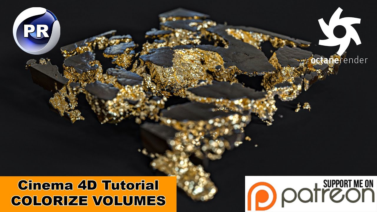 COLORIZE VOLUMES (Free Cinema 4D Tutorial) - YouTube