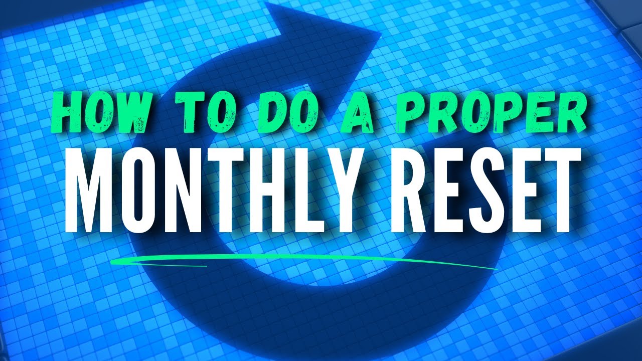How to Reset for a New Month (Morning Mindset Call 07/01/24) - YouTube