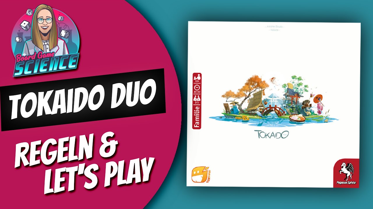 TOKAIDO DUO - Regeln & Let's play [Brettspiel ⭐️ Spiel zu zweit ⭐️ ...