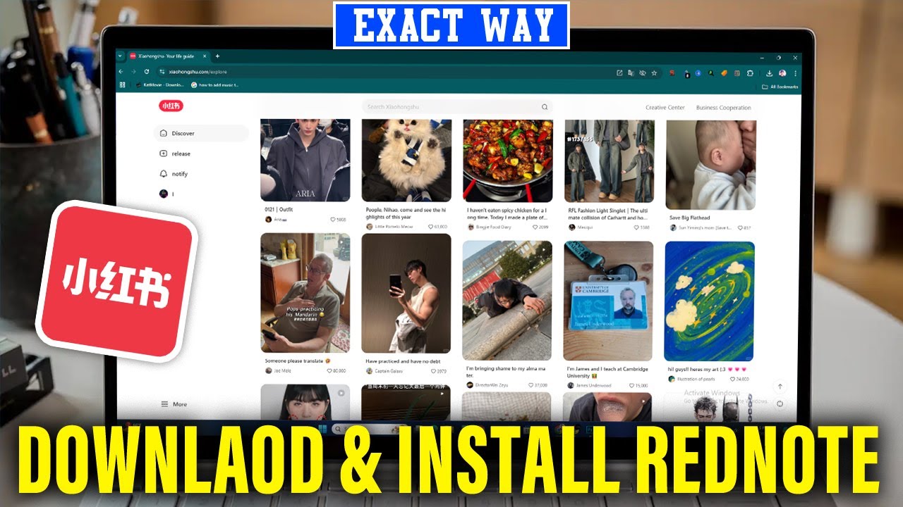 How to download rednote on pc & install - YouTube