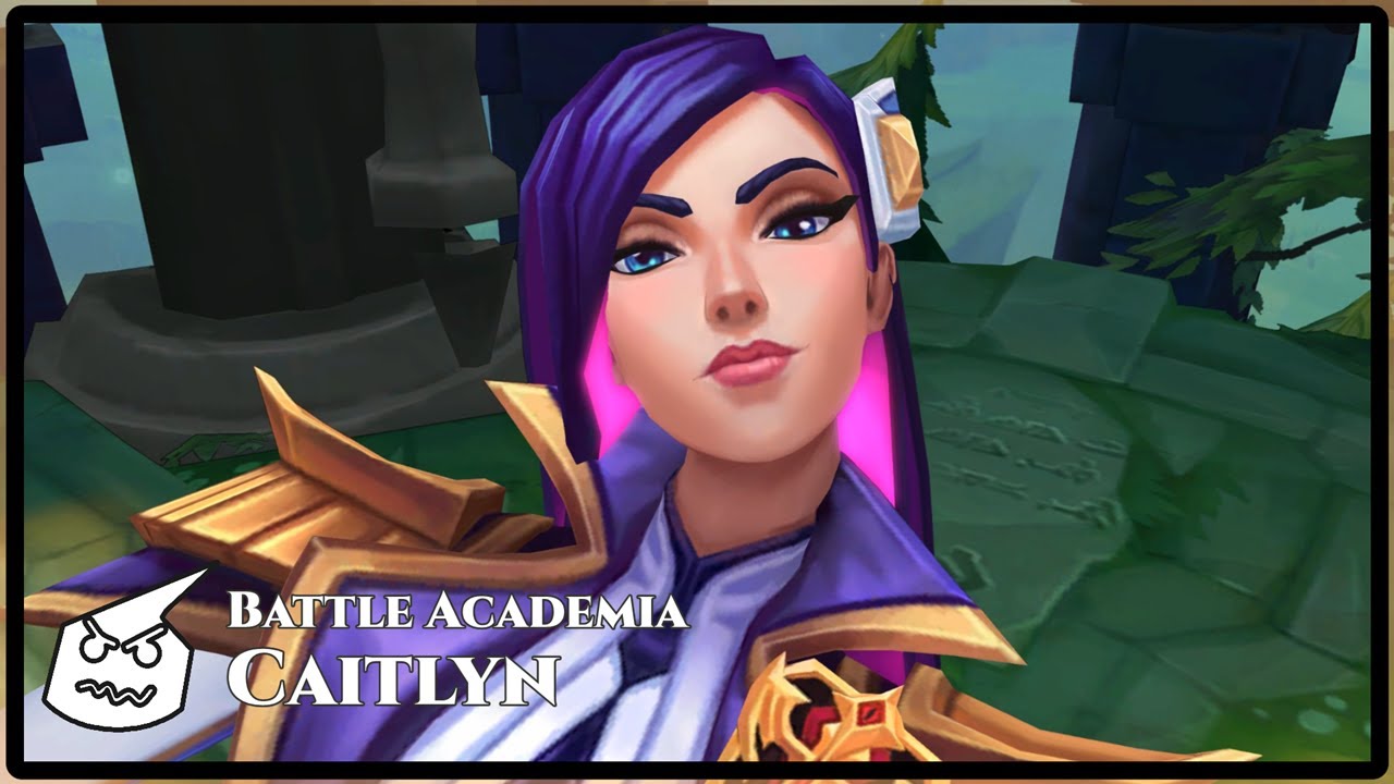 Battle Academia Caitlyn.face - YouTube