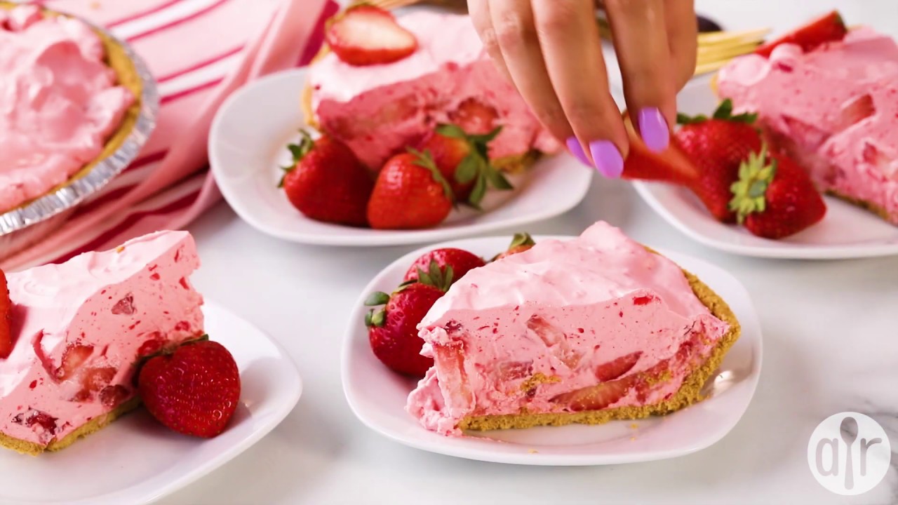 How to Make Fluffy Strawberry Pie | Dessert Recipes | Allrecipes.com ...