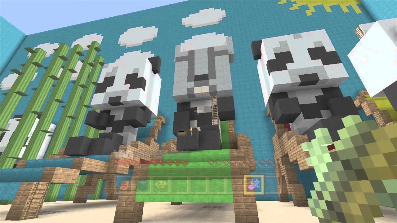 Paige's Panda Paradise - Minecraft Hide and Seek - YouTube