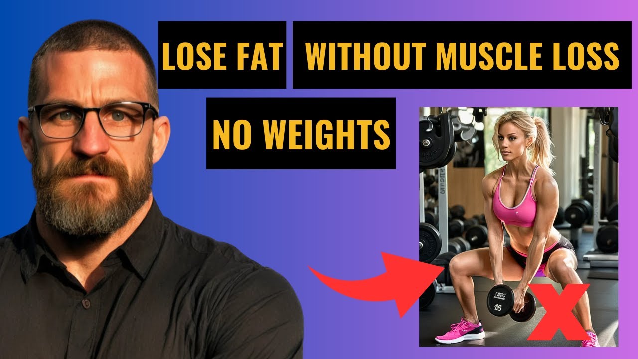 EASIEST Way To Lose Fat Without LOSING MUSCLE! [No Weights Required ...