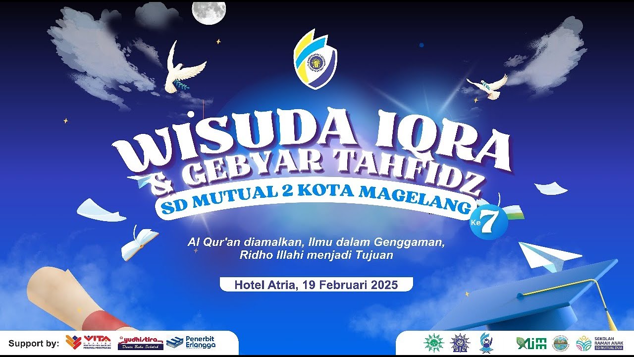 WISUDA IQRA' DAN GEBYAR TAHFIDZ KE 7 SD MUTUAL 2 MAGELANG - YouTube