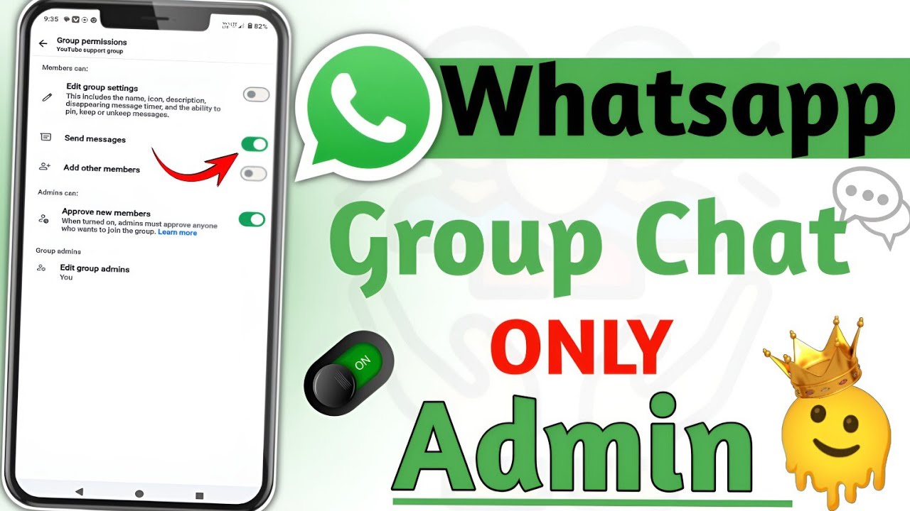 whatsapp group only admin can send messages | whatsapp group chat only ...