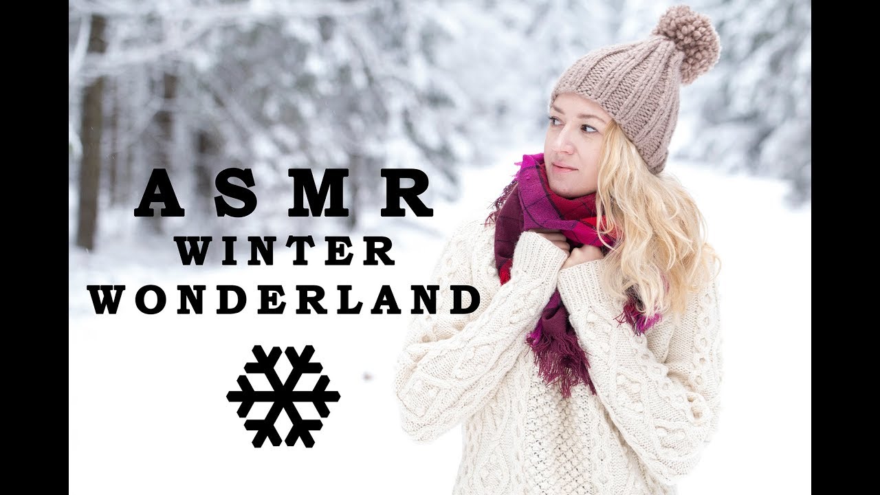 ASMR Winter Wonderland - soft whispering, mouth sounds - Zimowa Kraina ...