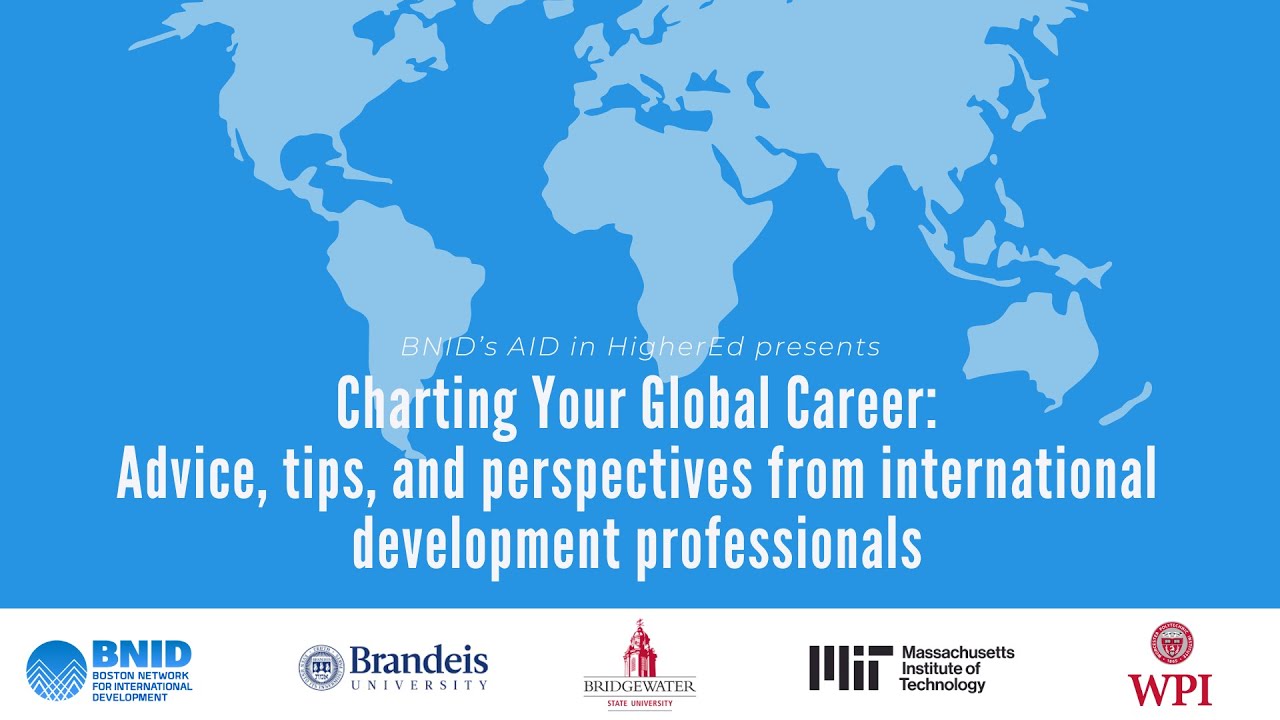Charting Your Global Career: Advice, tips, perspectives from ...