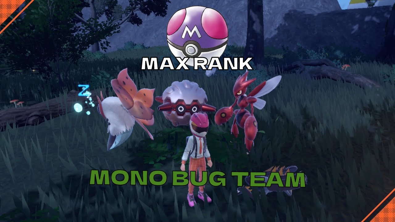 MONO BUG TYPE TEAM - Pokémon Scarlet and Violet Online VGC Battles ...