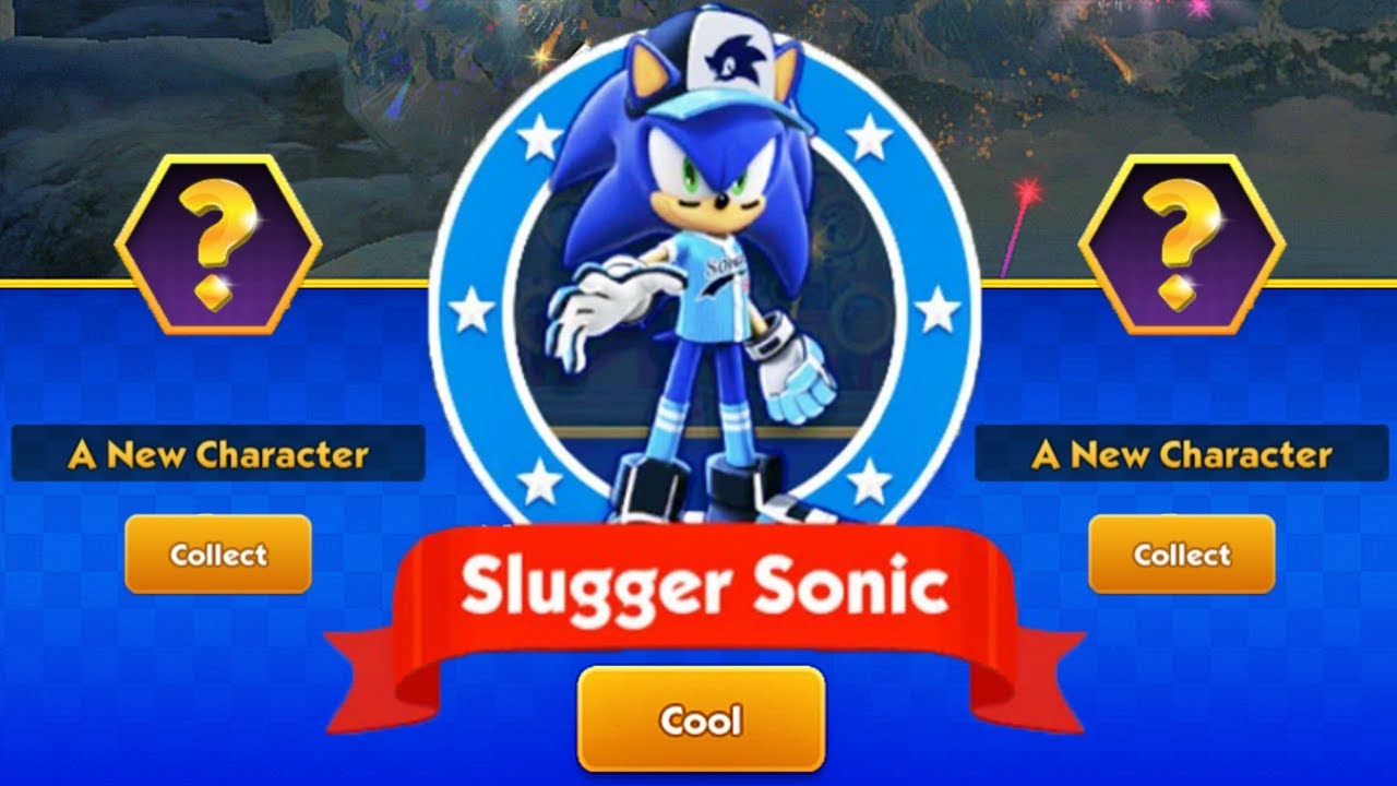 Sonic Dash - Slugger Sonic New Character Unlocked and Fully Upgraded ...
