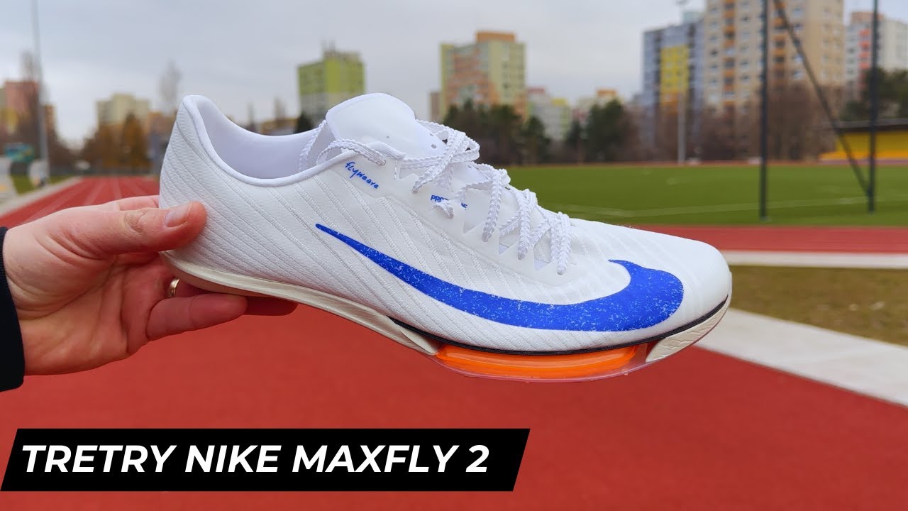Šprintérske tretry Nike Maxfly 2 Blueprint - YouTube