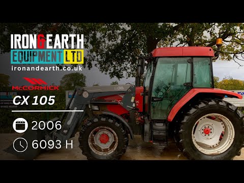 2006 McCormick CX105 Tractor - YouTube