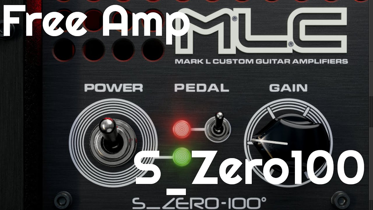Free (for a limited time?) Amp Sim - Ampknob MLC S_Zero100 by Bogren Digital (No Talking) - YouTube