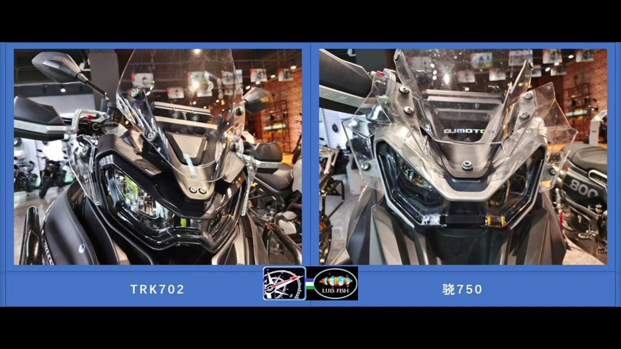 Benelli trk702 vs Qjmotor srt750 # diferentes al 97% - YouTube