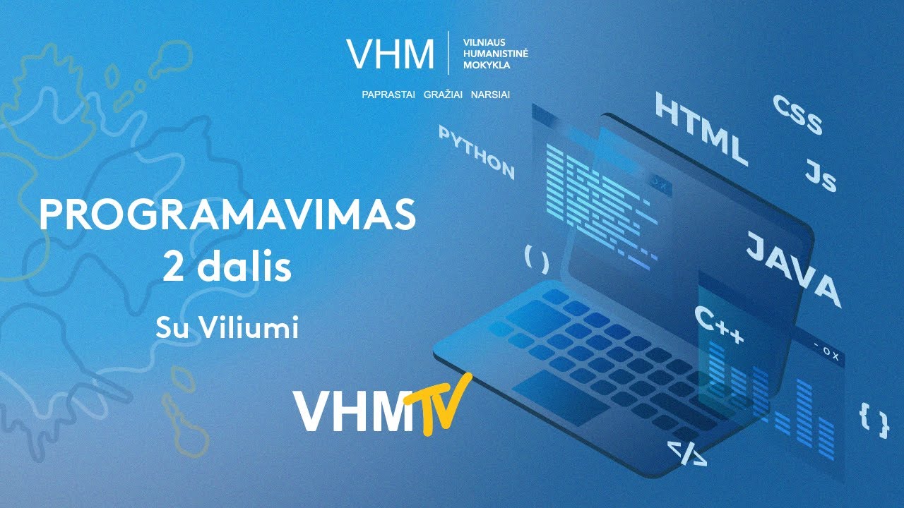 Programavimo pamoka | 2 dalis - YouTube