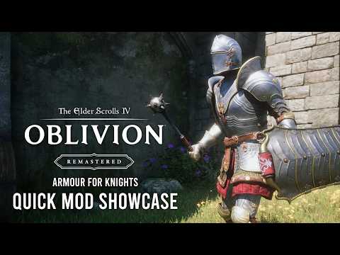Oblivion Remastered: Armour Mods for Knight Builds