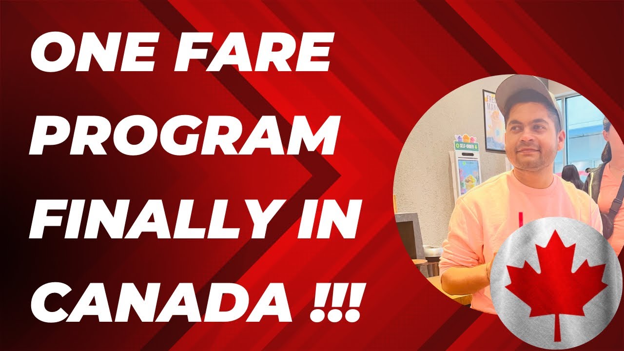 Good Initiative| One Fare Program In Ontario, Canada| Save Money| #canadaupdate - YouTube