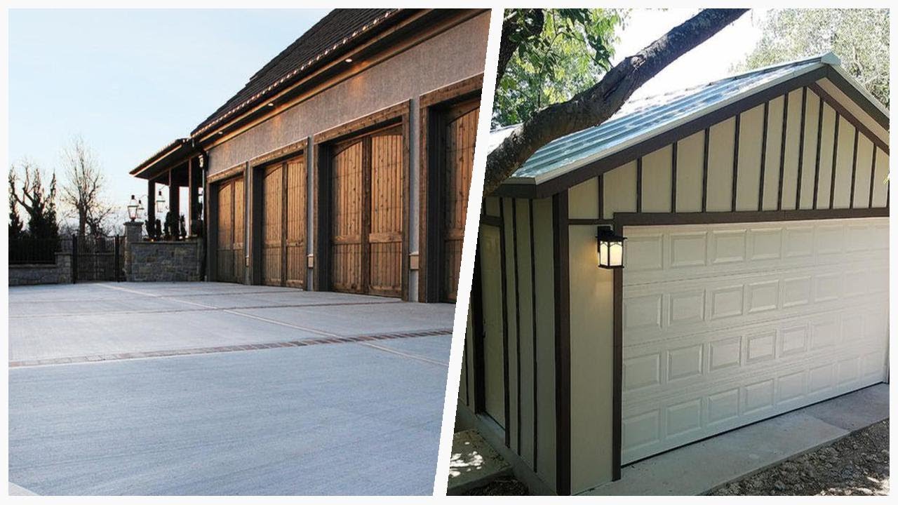 75 Rustic Four-car Garage Design Ideas You'll Love 🔴 - YouTube